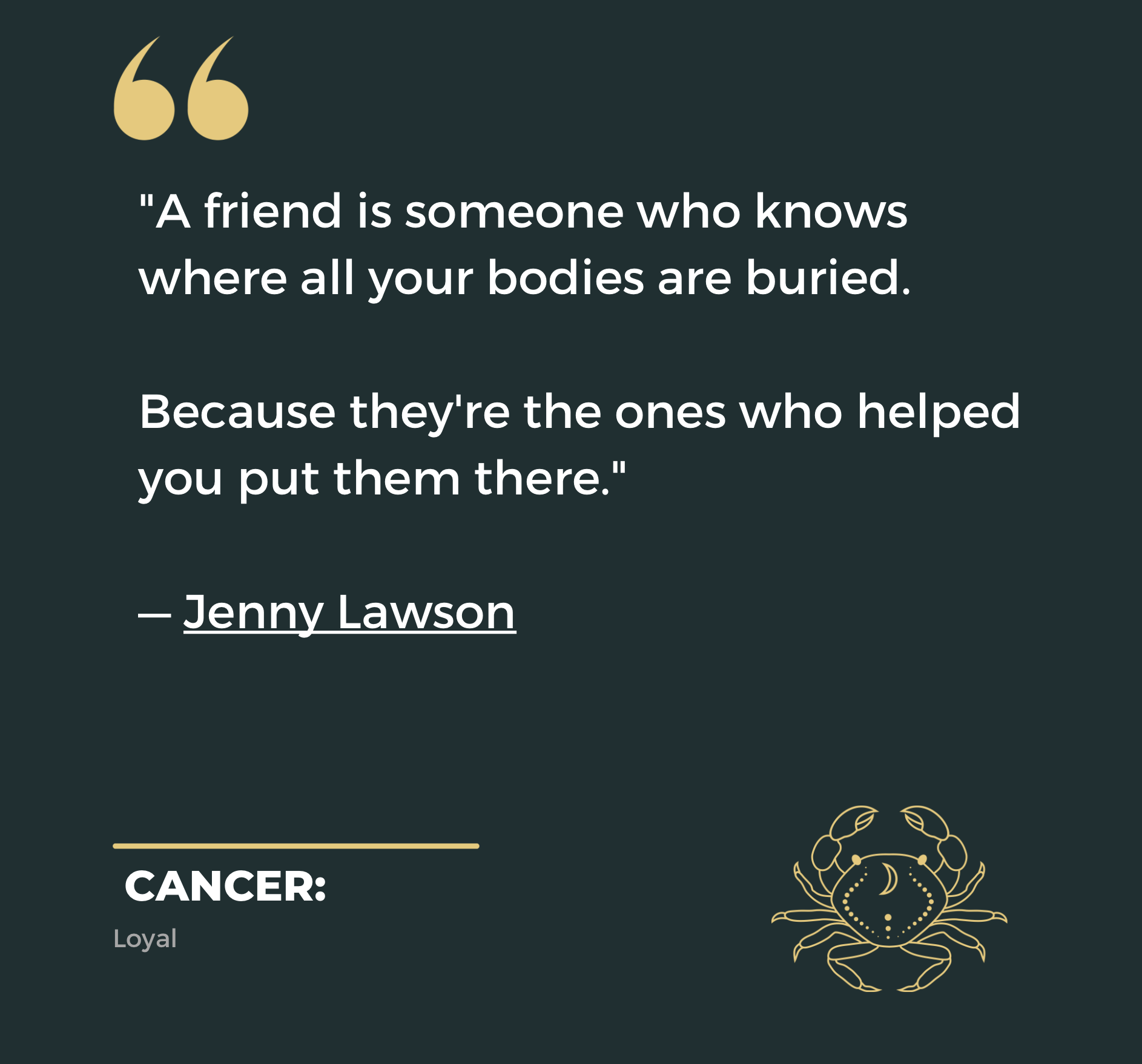 What Jenny Lawson quote are you? – The Bloggess